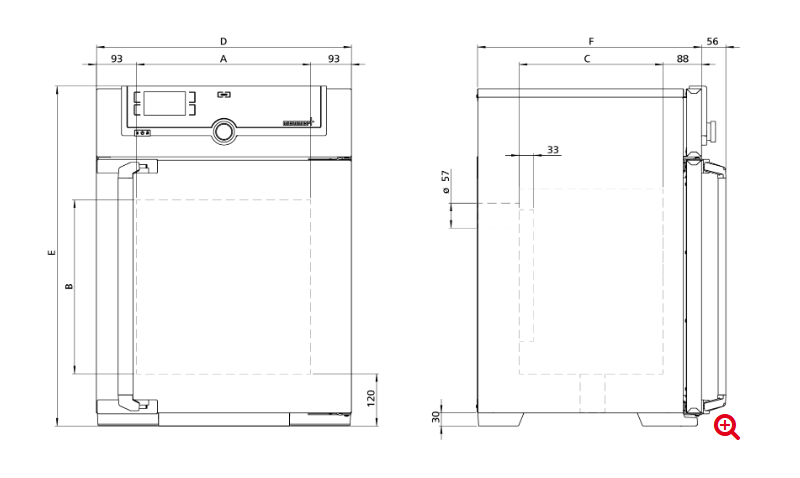 Memmert UF55 Etüv | Info Endüstri Bilimsel Teknik Cihazlar
